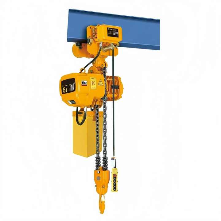 5ton Double Chains HSY 220V Electric Chain Hoists with High Temperature ...