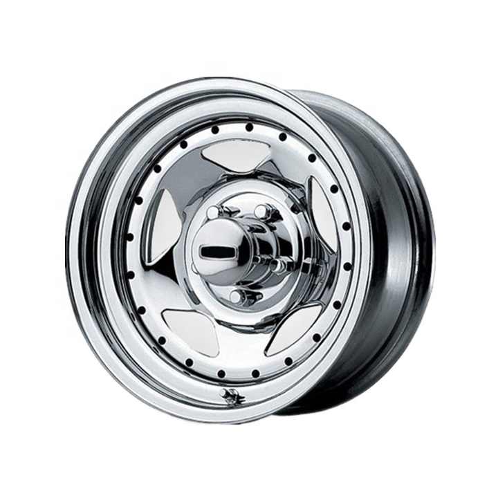 SUV Wheels Manufacturers Supply 5 Star Chrome Hoops 4x4 Steel Wheels ...