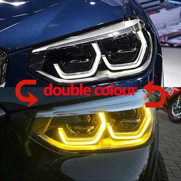 J ONE Dual Color DRL CSL Yellow White Switch Via Highbeam Exchange ...