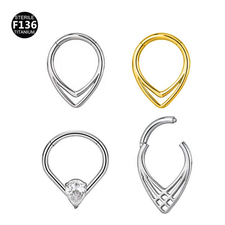 Wholesale Titanium Steel Earrings Huggie Hoop Earrings Hypoallergenic ...