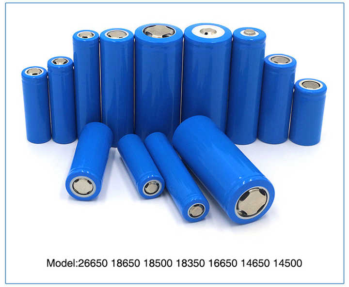 3.7V 18350 Battery Cell - 1100mah for Solar Garden Lights