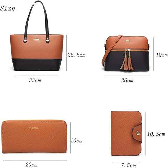 Custom Women Fashion Synthetic Leather Handbags Tote Bag Shoulder Bag ...