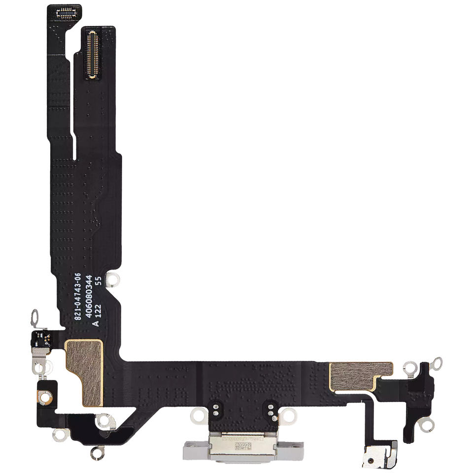 White Charging Port Flex Cable for iPhone 16 Mobile Phone Flex Cables ...
