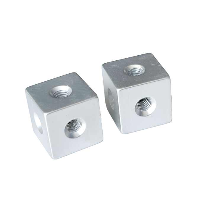 Fixing Block Aluminum Alloy Multifunctional 10x10x10mm Connector Cube ...