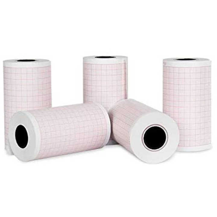 ECG Paper Medical Recording Thermal ECG EKG Machine Chart Paper 80X20 ...