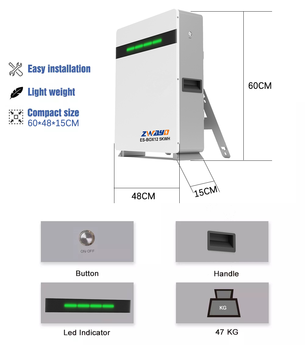 powerwall lithium battery 5kw li-wall 48v 100ah 5KWH-阿里巴巴