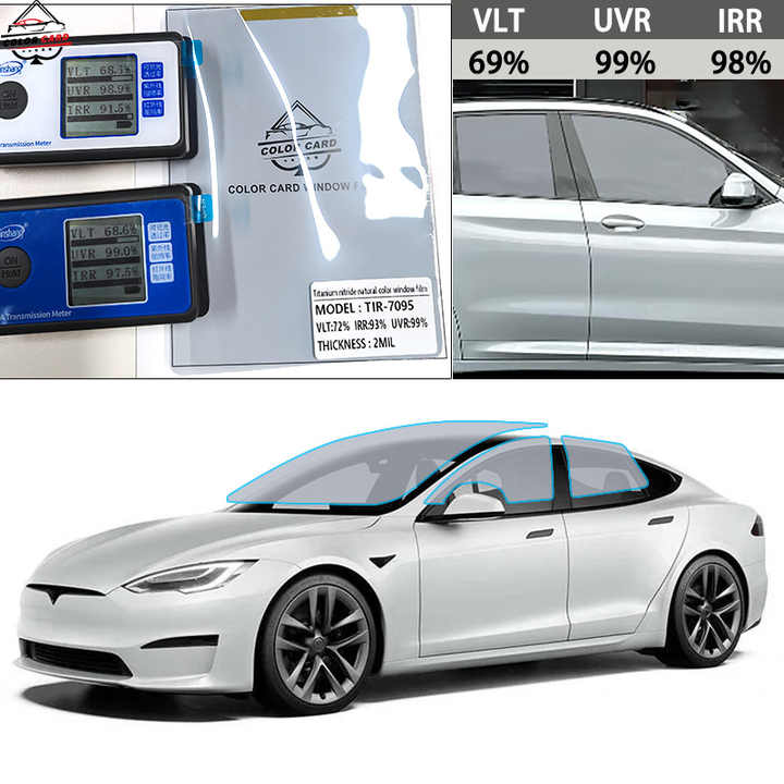 Nano Ceramic Titanium Nitride Window Tint Film UV Proof Solar Tint High ...