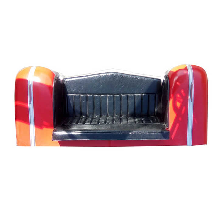 Vintage Classic Retro Cafe Car Diner Restaurant Booth Seating Furniture