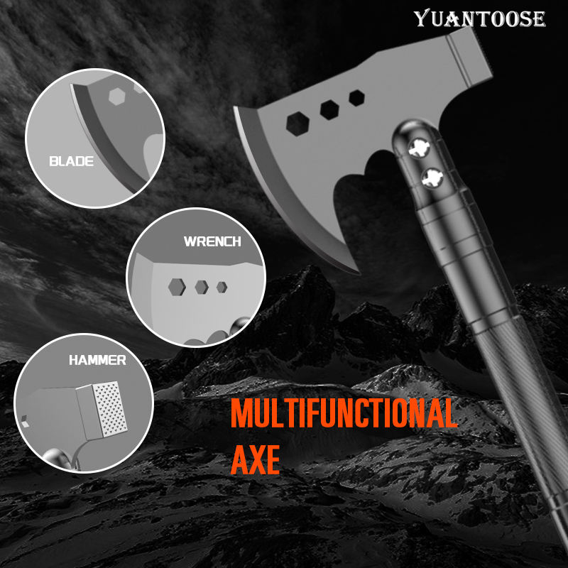 Multifunctional Backcountry Camping Tool - Foldable Shovel