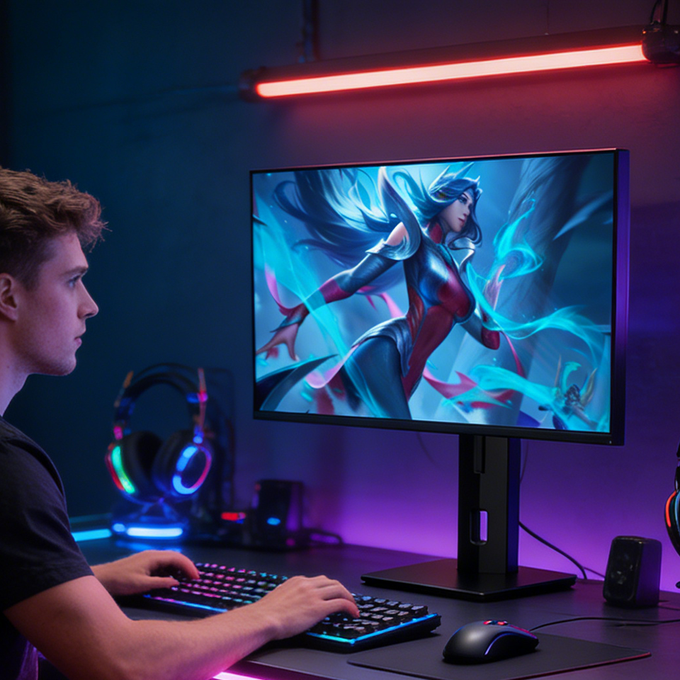 4K High Resolution Gaming Pc Monitor 27 Inch 60Hz Frameless 100%sRGB ...