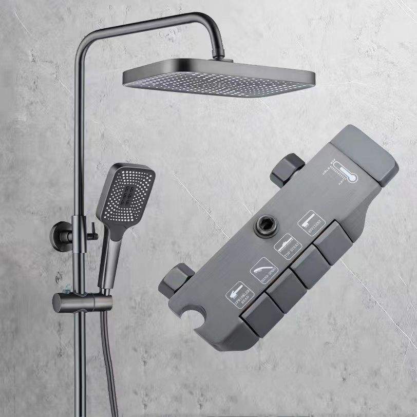 Hot Selling Digital Four Function Piano Key Shower Set Bathroom Shower ...