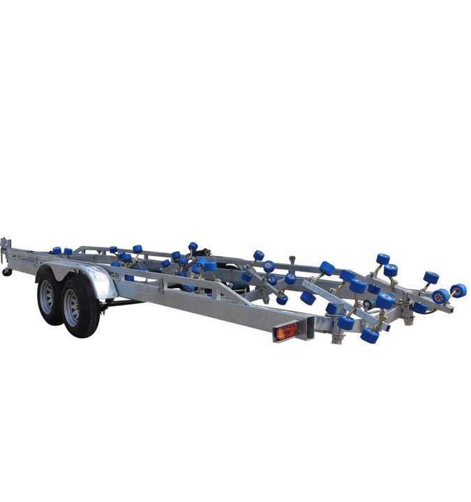 Galvanized Boat Trailer Dual Axis Load 1500 Kg - Durable & Versatile