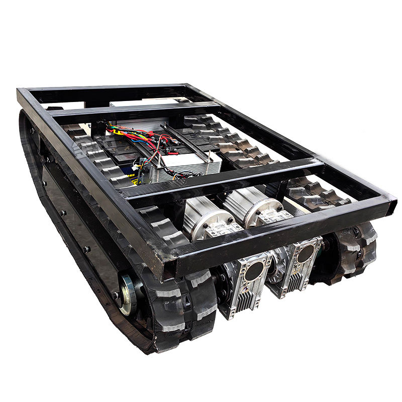 8-ton Electric All-Terrain Track Robot for Agricultural Wetlands