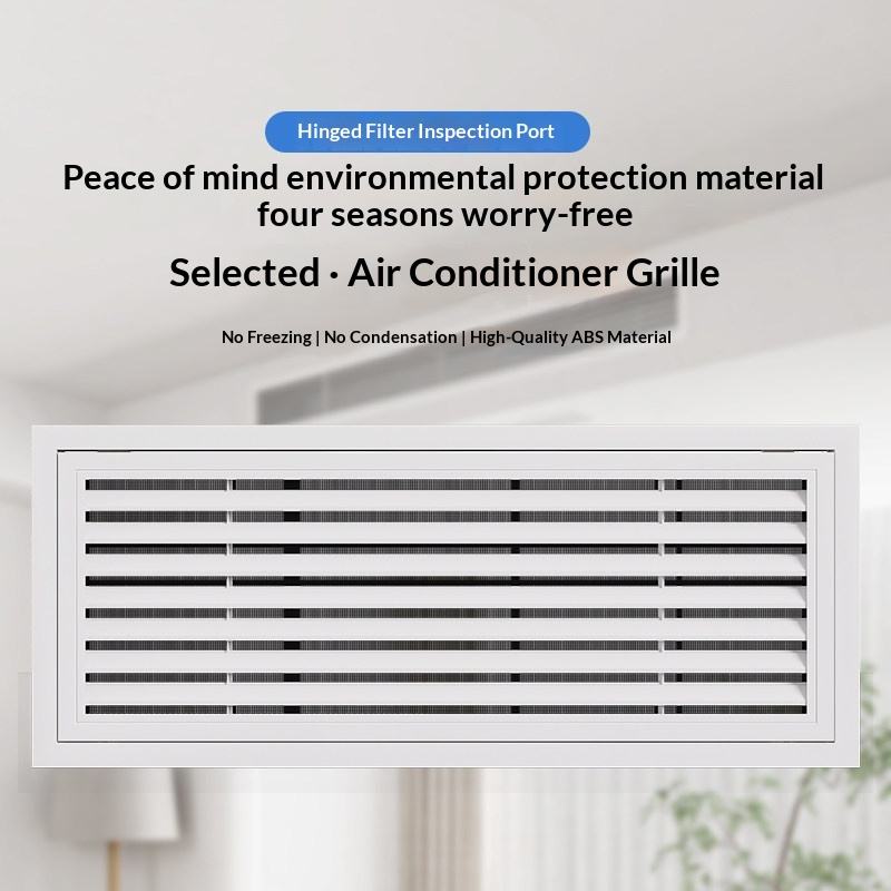 ABS Square Access Door Shutter Air Conditioning Return Air Outlet ...