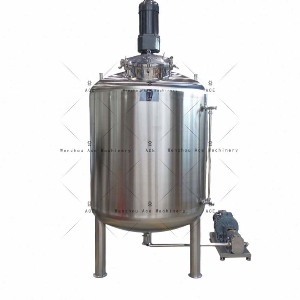 Ace ASME Pressure Vessel Full Jacket Type Stainless Steel Chemical ...