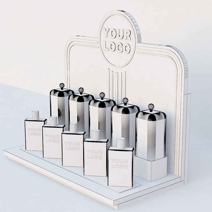 Acrylic Perfume Display Stands - Customizable Beauty Solutions