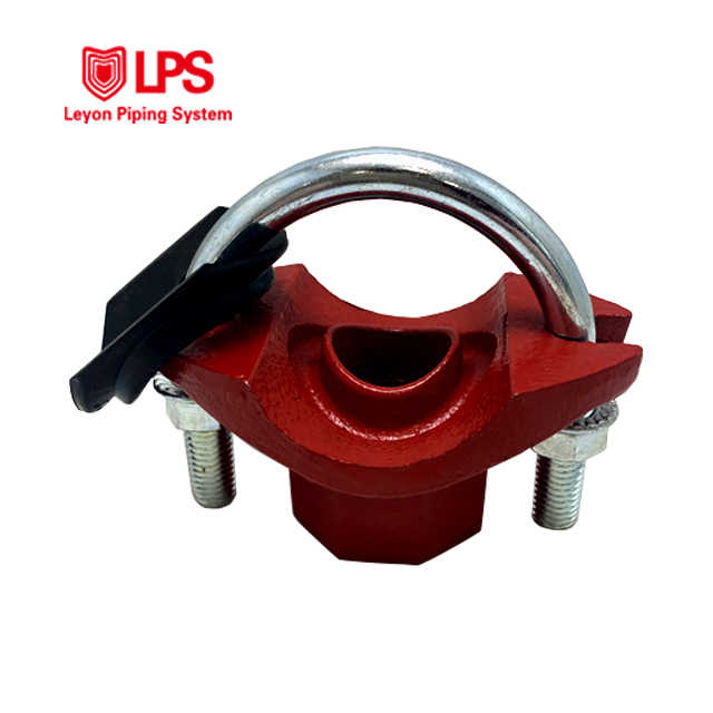 LEYON FM UL Fire Fighting Pipes Fire Protection System Ductile Iron Grooved Pipe Fittings U-Bolt ...