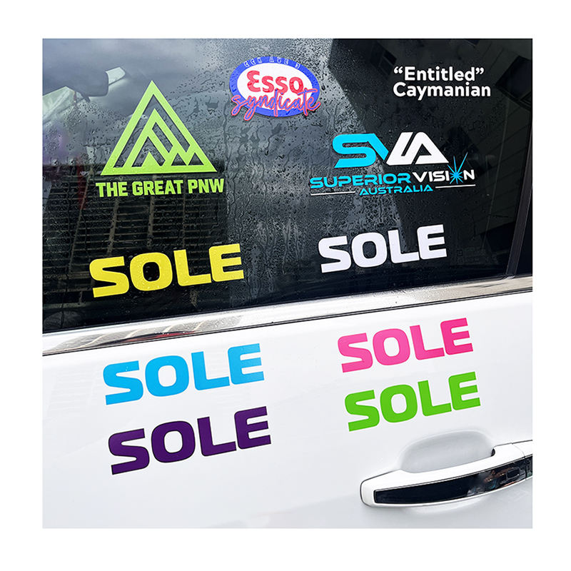 High Quality Waterproof UV Resistance Car Decal Stickers