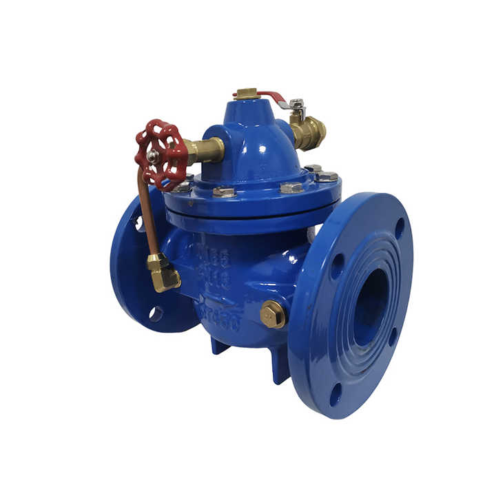 DN40-DN300 Cast Iron Hydraulic Water Control Valve Water Valve 100X ...