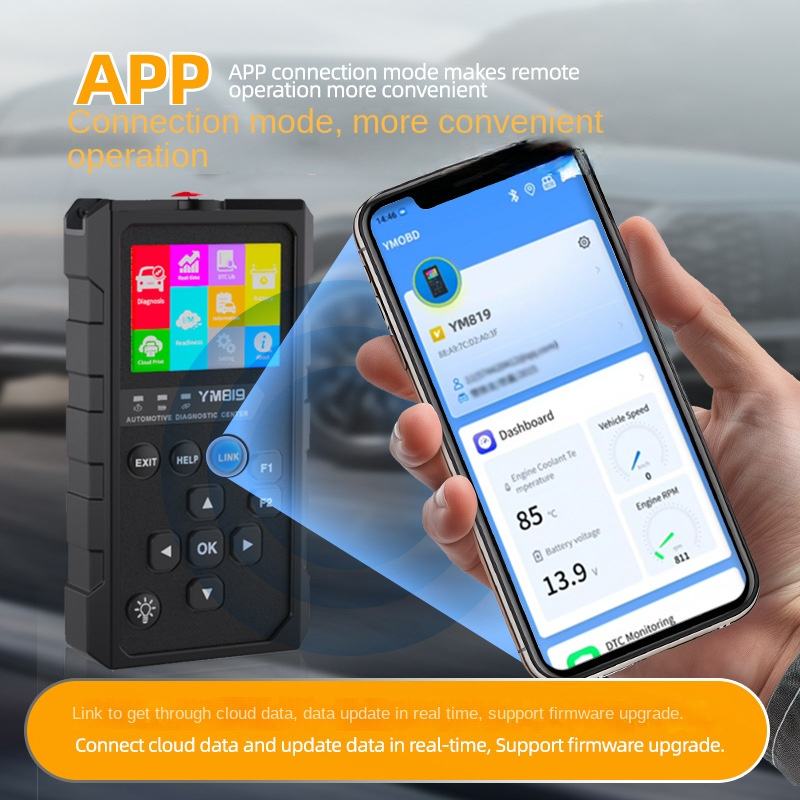 OBD Smart Car Diagnostic Engine Analyzer Battery Health Detection YM819 ...