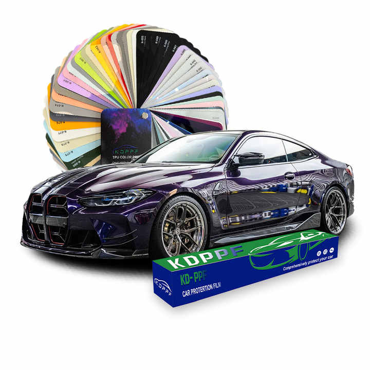 KDPPF 7.5Mil Self Healing Anti Scratch Colorful Color Change Auto Paint ...
