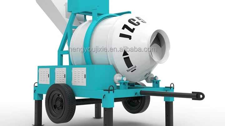 Best Quality Mini Concrete Mixer with Lift Hopper Electric Concrete ...