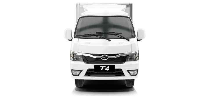 BYD T4 Electric Van Truck 4x2, 63.7kWh Battery, 170km Range ...