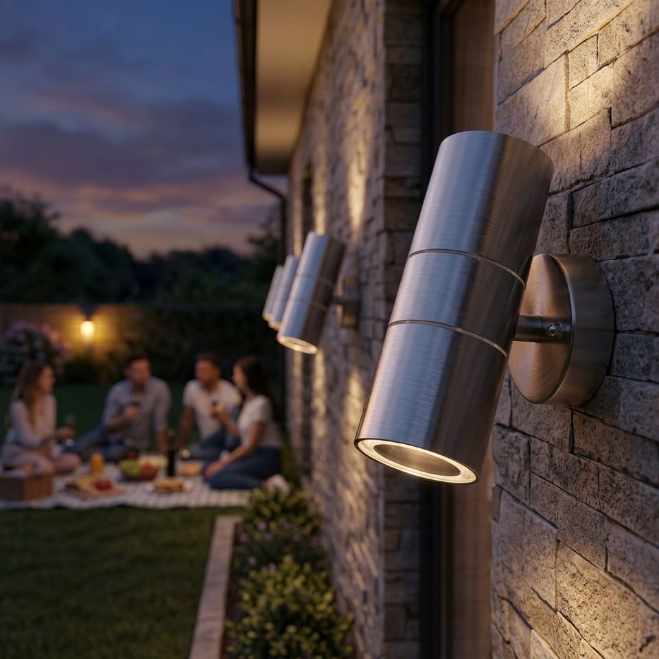 Bestseller Outdoor Waterproof Stainless Steel Wall Light Easy Install ...