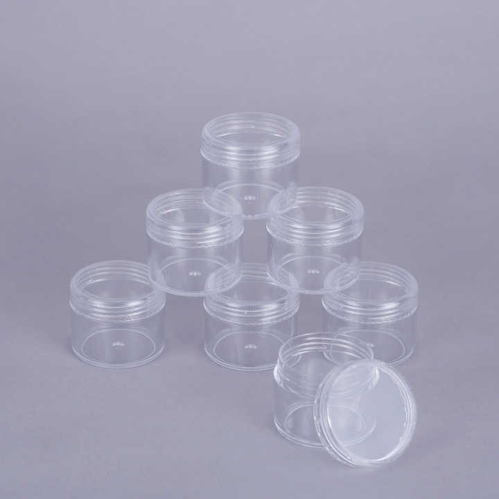 10G/5g Stackable Round Plastic Containers 5/3 Layer Bead Storage Jars ...