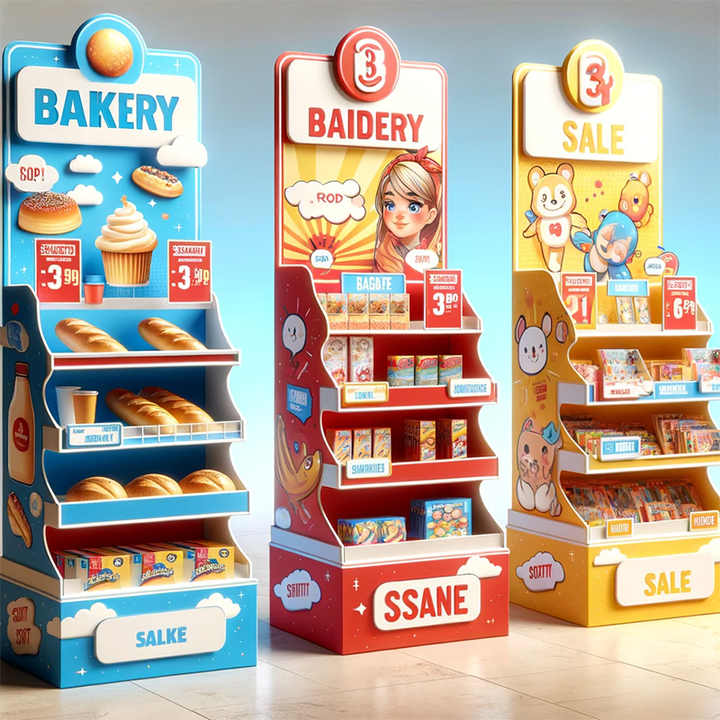 Shop Our Selection of Cardboard Display Stands for Snacks