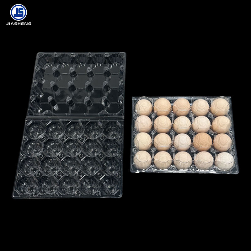 Wholesale 20 Cells Clear Eggs Plastic Custom Blister Packaging ...