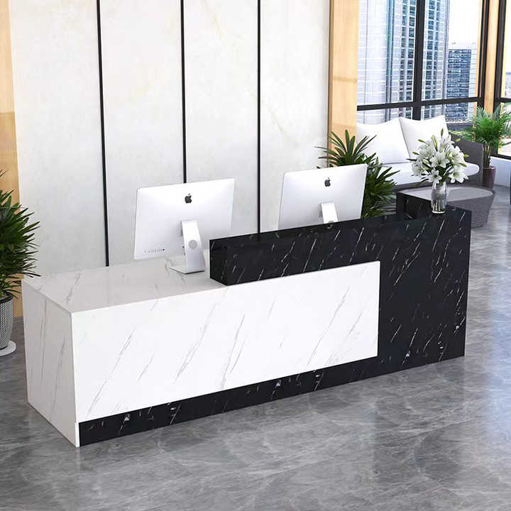 Modern Office Hospital Reception Counter Design Receptionist Desk
