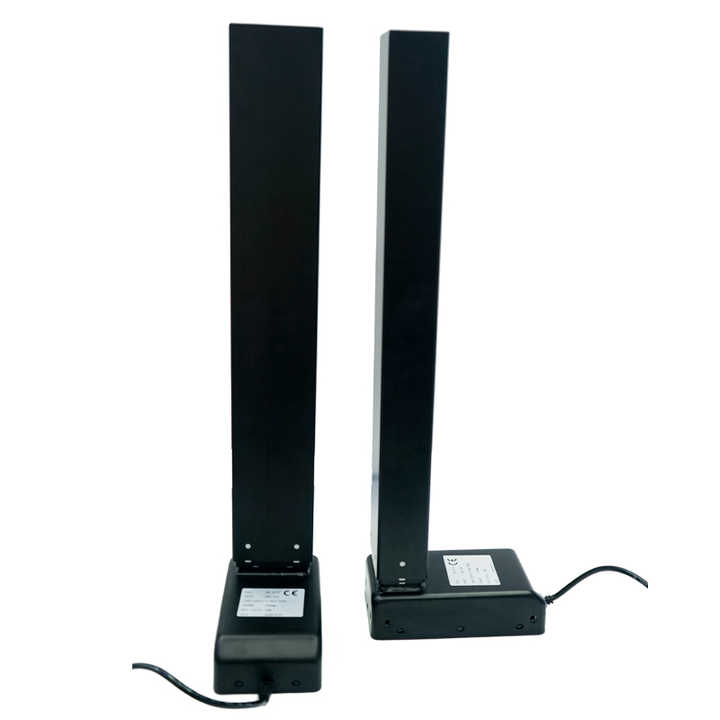 Four Legs Synchronized Lifting Column Set Height Adjustable Standing ...