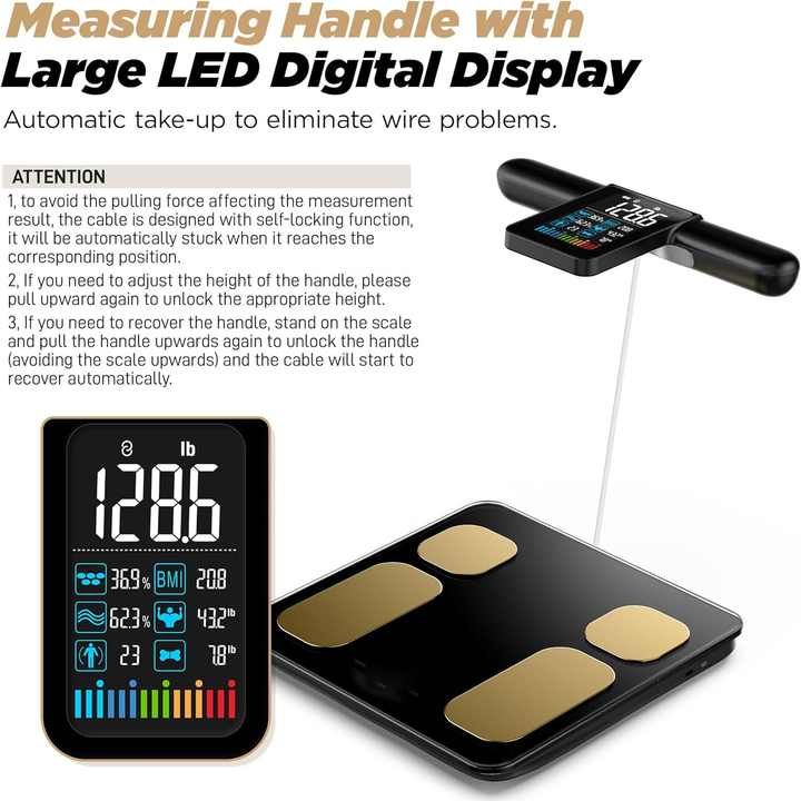 Smart Body Fat Scale - Accurate Weighing at Home