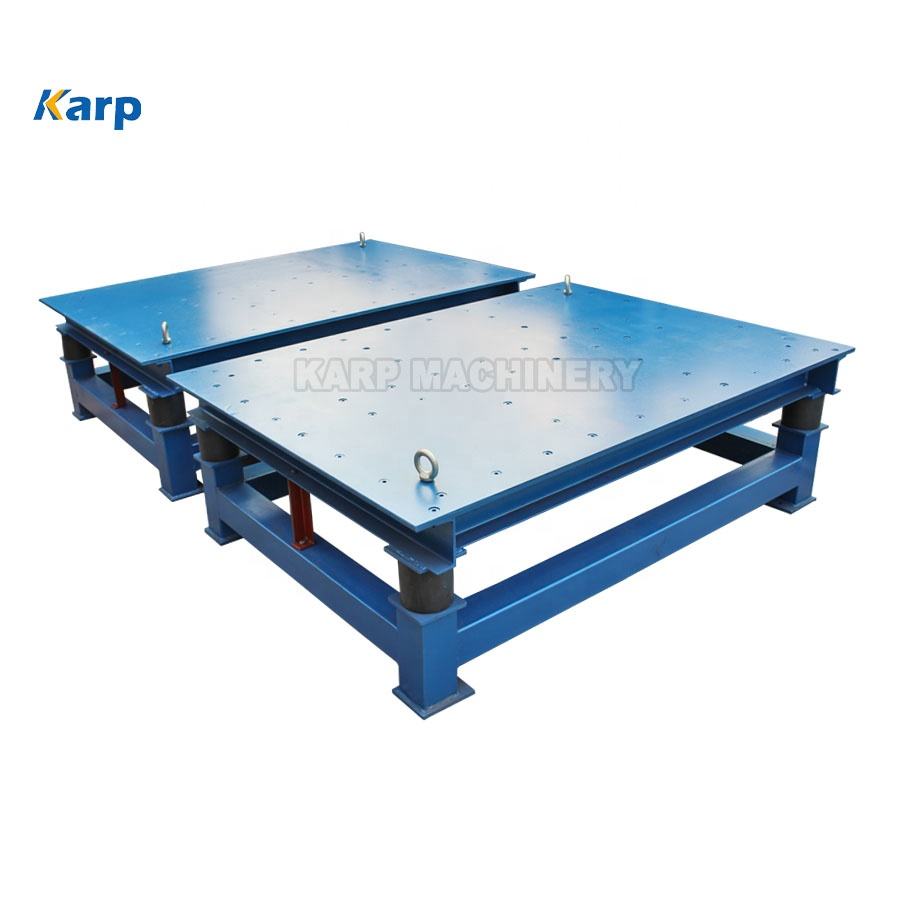 1500x1500mm Vibration Shaker Table Concrete Mold Compaction Casting ...