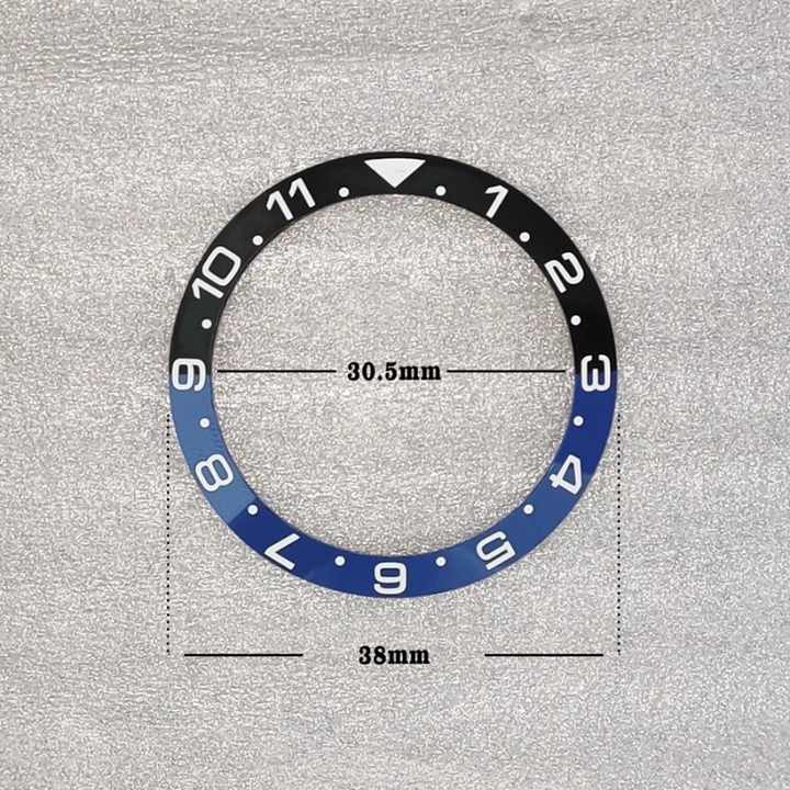 Watch Accessories 38mm Ceramic Bezel 1~11 Font Outer Diameter 38mm ...