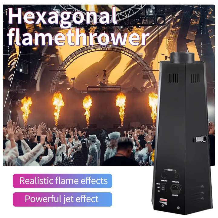 FSYLGD 200W 90-240V 6-Corner High-Altitude Flamethrower 6CH Remote ...