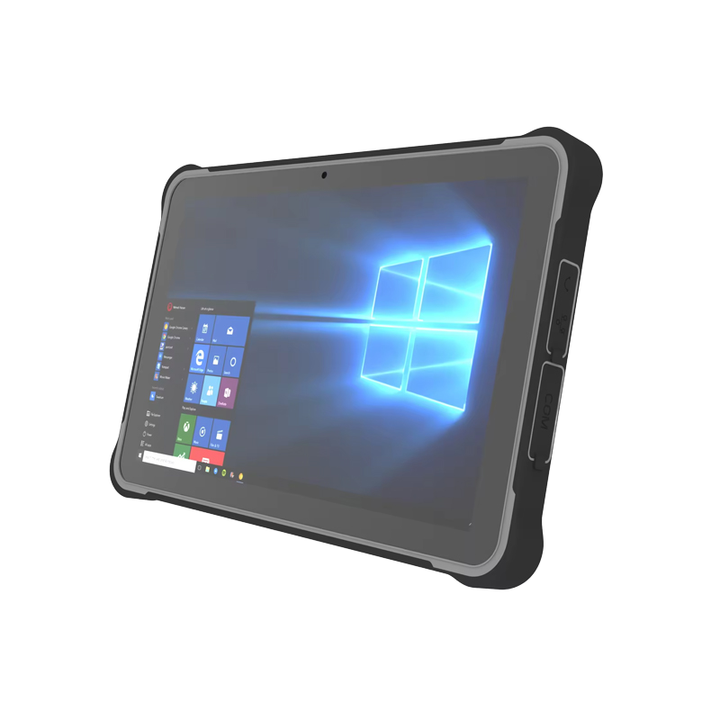Industrial 8-Inch Windows 10 Tablet PC Optional UHF NFC 2D Scan Back ...