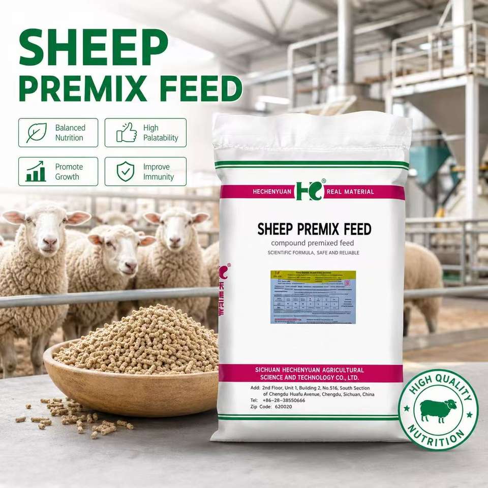 HeChen Sheep Goat Premix Feed Factory Direct, Rich in Multi Trace ...