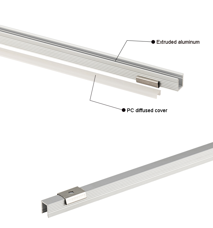 China Customized Led Strip Aluminium Profile 7.8*9mm Drywall LED ...