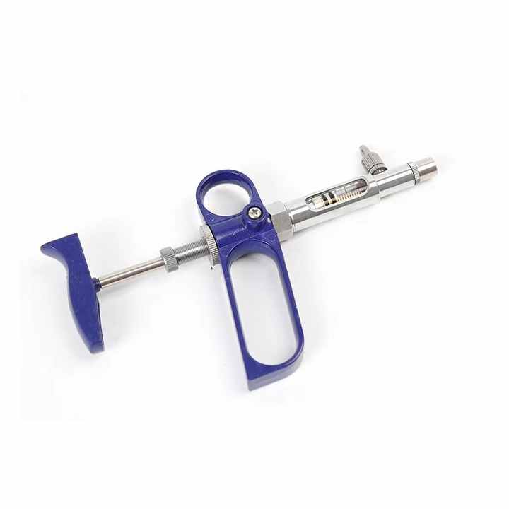 B Type Gun Continuous Vaccine Syringe for Veterinary Use 2ml Adjustable ...