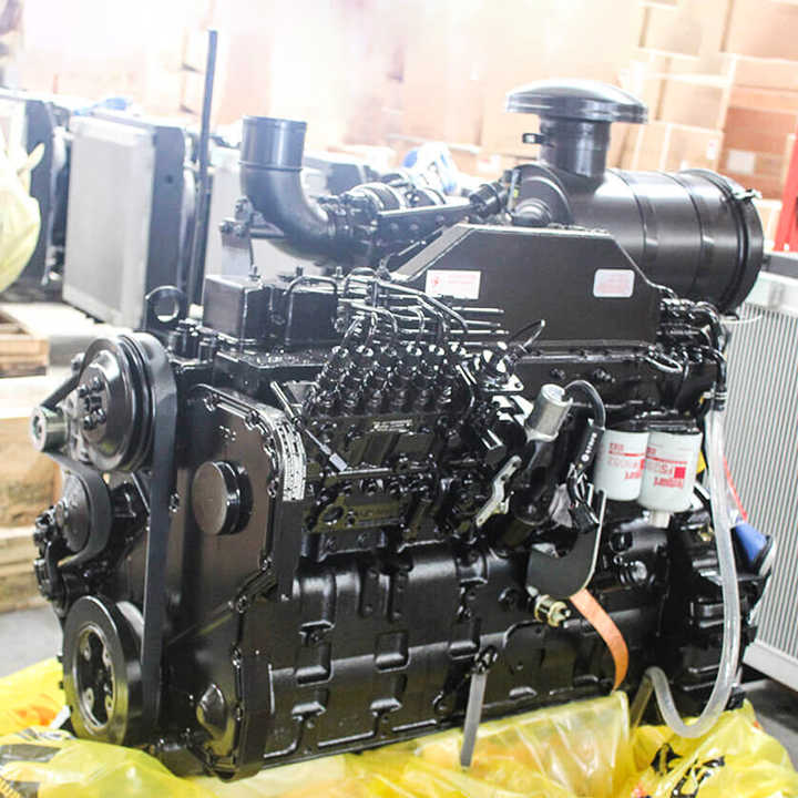 215hp Excavator Loader Diesel Engine Assembly Cummins 6CTA8.3