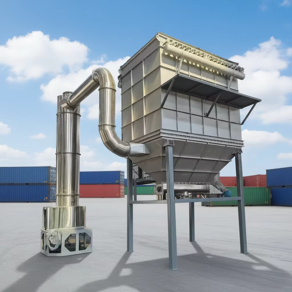 M Series Pulse Bag Dust Collector Chemical Equipment for Food ...