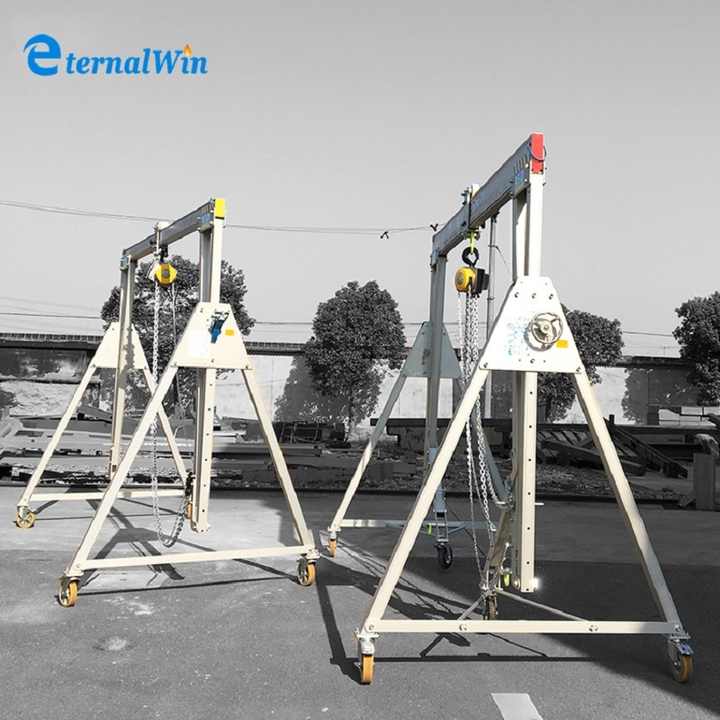 Eternalwin Manual Gantry Crane 2000kg - Adjustable & Portable