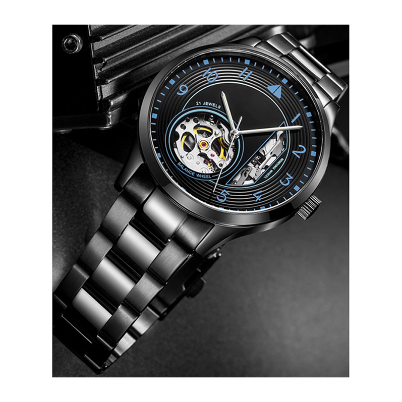 Factory Batch Custom Full Stainless Steel Case Skeleton Flywheel Japan ...