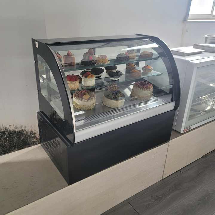 Commercial Cold Countertop Refrigerated Cake Cases Small Counter Top ...