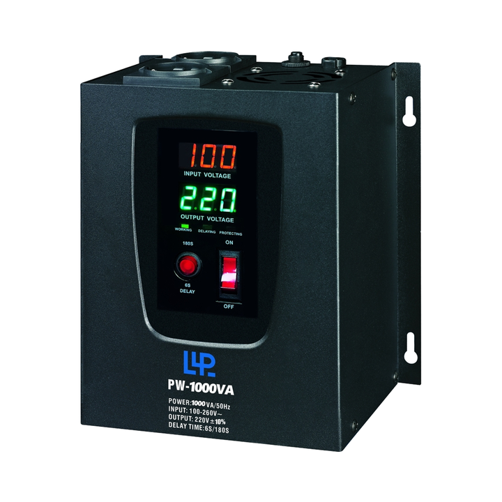 KEBO 1000VA Automatic Single-Phase Voltage Regulator Wall-Mounted PWB ...
