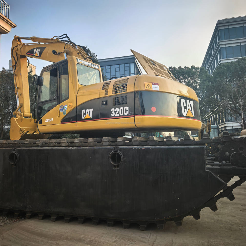 21 Ton Used for 320CL Amphibious Excavator with Engine Pump & Motor ...