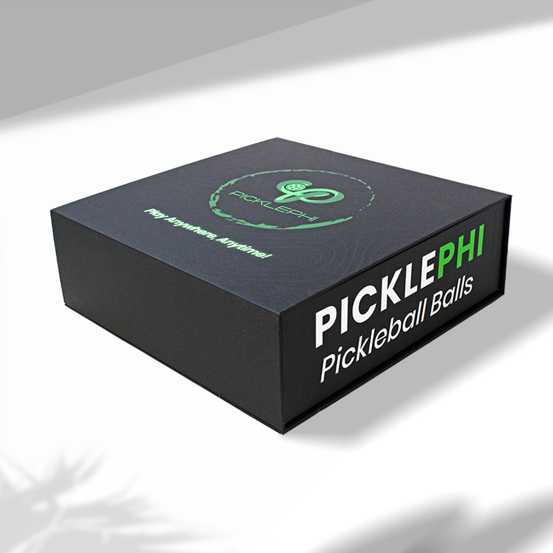 Custom Printed Logo Black Rigid Cardboard Packaging Paper Magnetic Gift ...