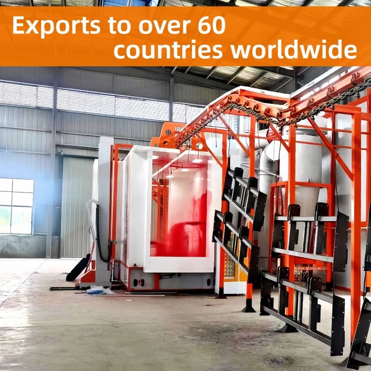Small Powder Coating Line for Pipe Fittings Processing| Alibaba.com